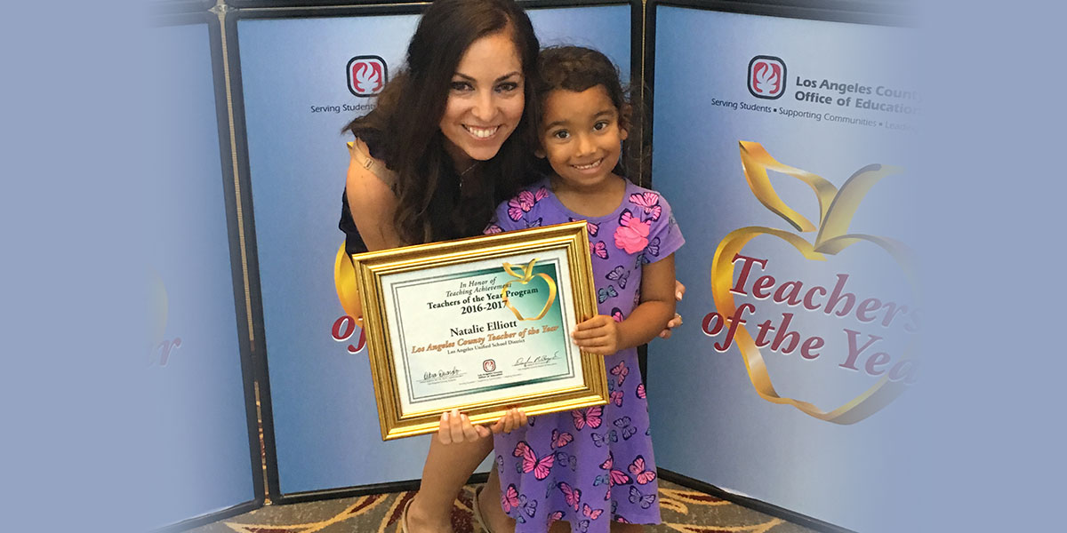 Natalie Elliot: Teacher of the Year